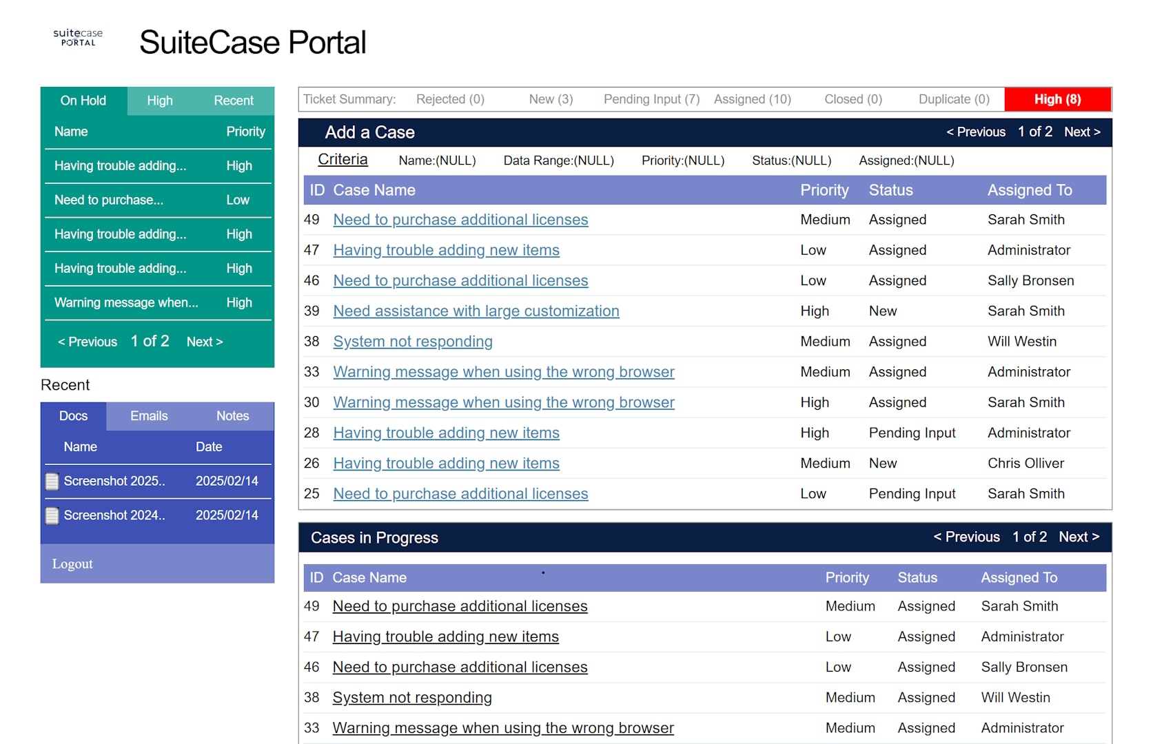 SuiteCase Portal: SuiteCRM Ticket System | SuiteCRM Module